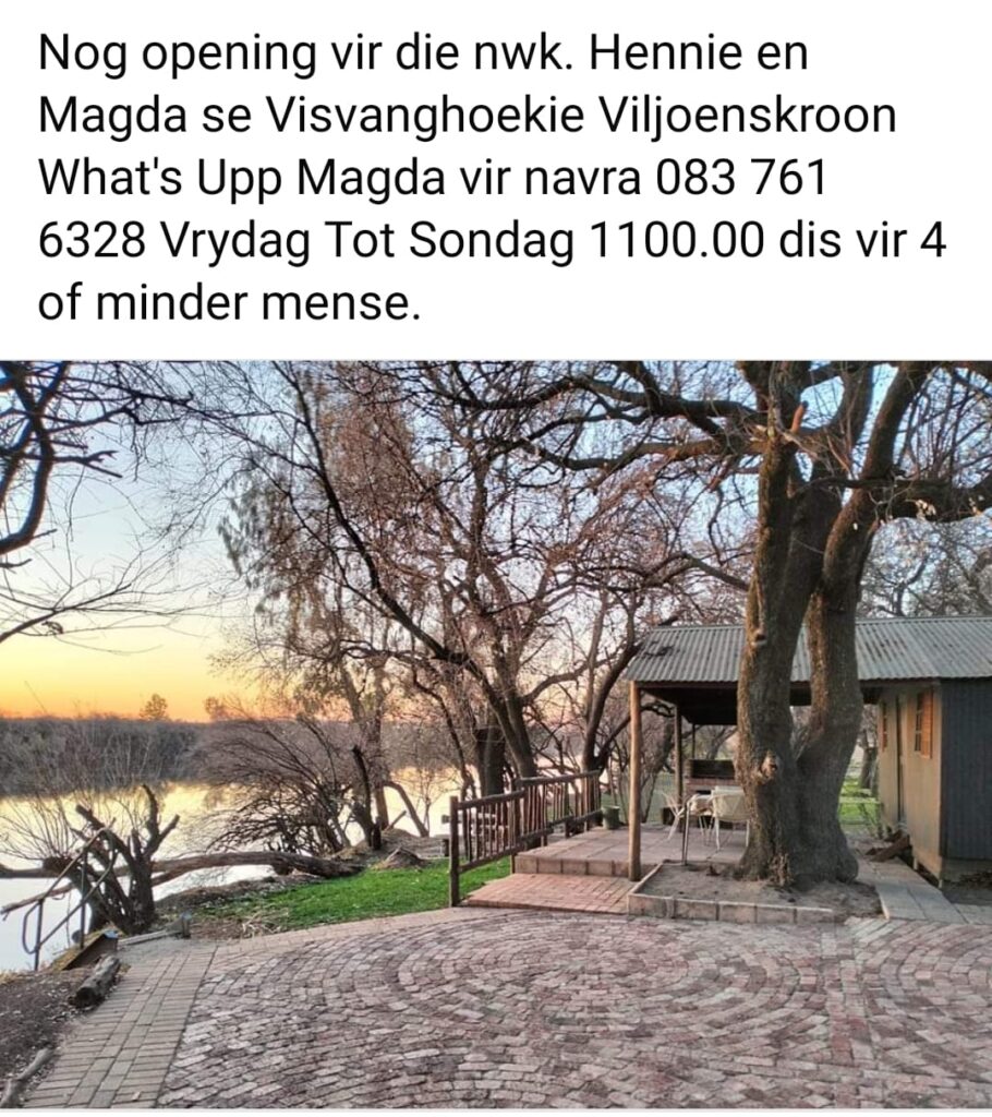 Hennie en Magda se Visvanghoekie – Lekker Visvang Plekke